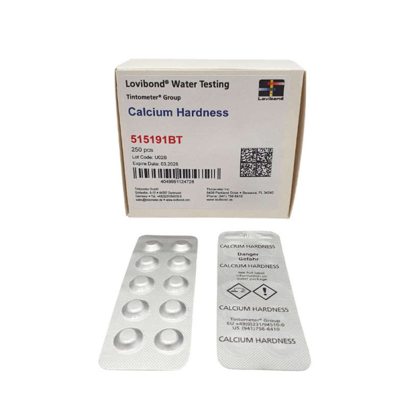 Lovibond – Calcium Hardness 250 Tablets (foil) – 515191BT – Comparator ...